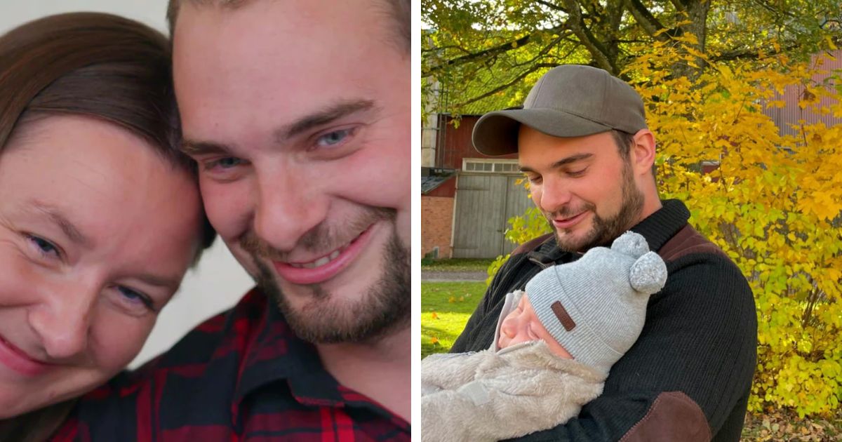 Bonde-Daniel och Klaras härliga barnlycka